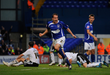 David Wright Ipswich Town Celebrates His Editorial Stock Photo - Stock ...