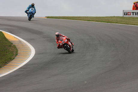 Casey Stoner Ducati Marlboro Team Leads Editorial Stock Photo - Stock ...