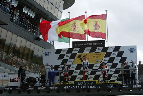 Motogp Podium France Le Mans Editorial Stock Photo - Stock Image ...