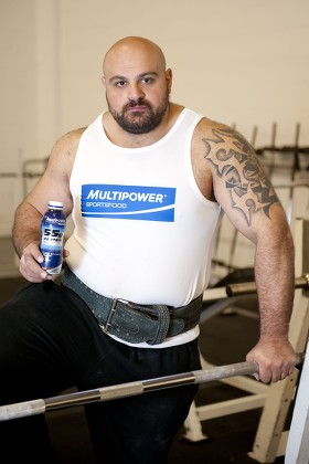 British Strongman Competitor Laurence Shahlaei Editorial Stock Photo ...