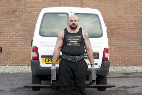 British Strongman Competitor Laurence Shahlaei Editorial Stock Photo ...