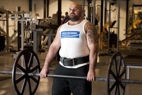 British Strongman Competitor Laurence Shahlaei Editorial Stock Photo ...
