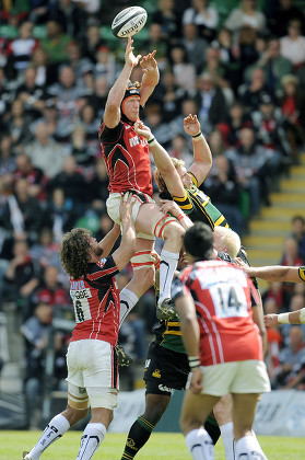 Hugh Vyvyan Saracens Wins Ball Lineout Editorial Stock Photo - Stock ...