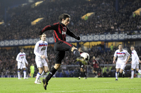 Filippo Inzaghi Ac Milan Shoots Goal Editorial Stock Photo - Stock ...