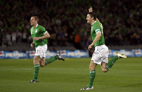 Republic Ireland Team Line Ireland Dublin Editorial Stock Photo - Stock ...