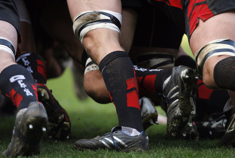 Generic Rugby Saracens Legs Scrum United Editorial Stock Photo - Stock ...