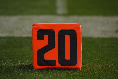 20 Yard Line Field Marker United Editorial Stock Photo - Stock Image ...