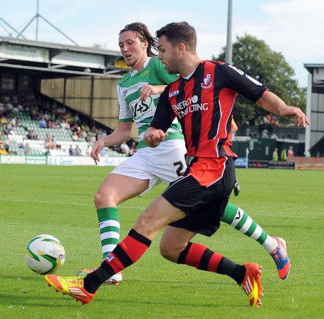 Bournemouths Josh Mcquoid Whips Ball Into Editorial Stock Photo - Stock ...