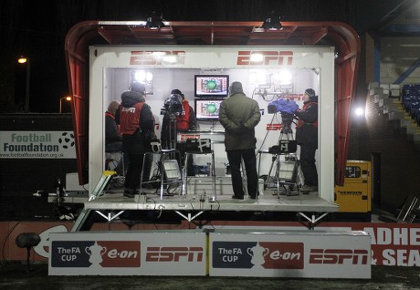 Espn Studio Side Pitch Gigg Lane Editorial Stock Photo - Stock Image ...