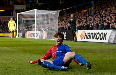 Valentin Stocker Fc Basel 1893 Celebrates Editorial Stock Photo - Stock ...