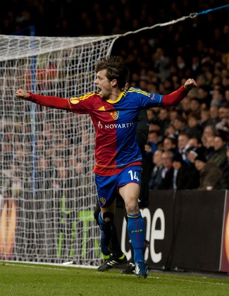 Valentin Stocker Fc Basel 1893 Celebrates Editorial Stock Photo - Stock ...