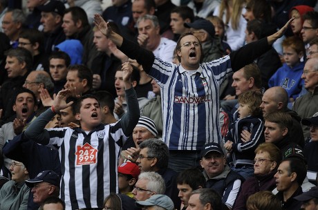 West Bromwich Albion Fans Taunt Visiting Editorial Stock Photo - Stock ...