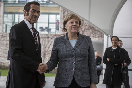 Ian Khama Angela Merkel Editorial Stock Photo - Stock Image | Shutterstock