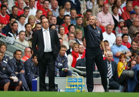 Liverpool Manager Rafa Benitez West Ham Editorial Stock Photo - Stock ...