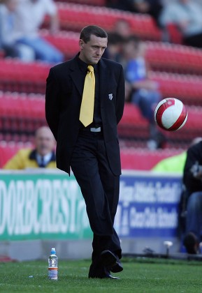 Watford Manager Adrian Boothroyd Gets Ball Editorial Stock Photo ...