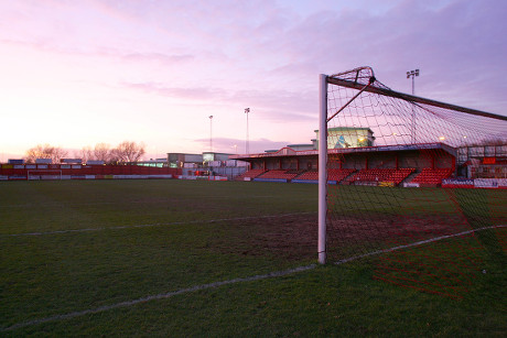 Sunset Over Tamworths Lamb Stadium Editorial Stock Photo - Stock Image ...