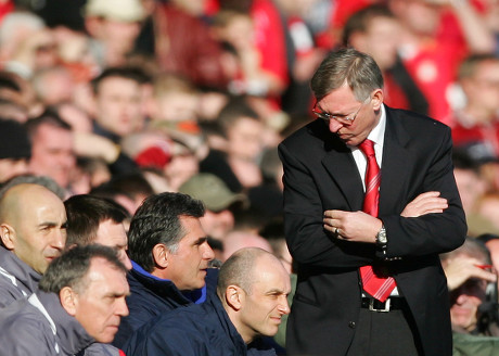 Sir Alex Ferguson Manager Manchester United Editorial Stock Photo ...