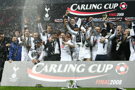 Tottenham Hotspur Celebrate Winning Carling Cup Editorial Stock Photo - Stock Image | Shutterstock