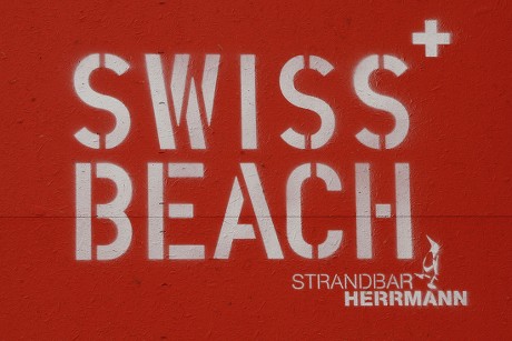Strandbar Hermann On Bank Danube Renamed Editorial Stock Photo - Stock ...
