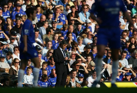 Chelsea S Jose Mourinho Makes Notes Editorial Stock Photo - Stock Image ...