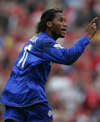 Didier Drogba Chelsea Celebrates His Goal Editorial Stock Photo - Stock ...