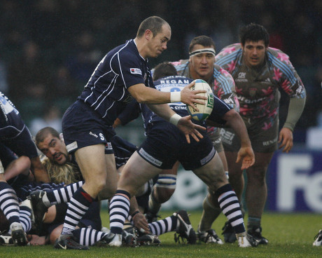 Shaun Perry Bristol Rugby Box Kicks Editorial Stock Photo - Stock Image ...