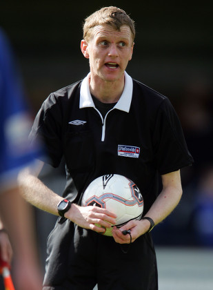Nationwide Conference Referee Mr R Fletcher Editorial Stock Photo ...