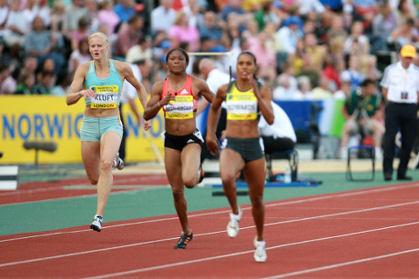 Carolina Kluft Sweden Competes Womens 200m Editorial Stock Photo ...