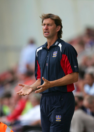 Portsmouth Coach Tony Adams Editorial Stock Photo - Stock Image ...