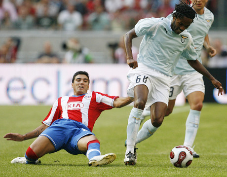 Christian Manfredini Lazio Jose Antonio Reyes Editorial Stock Photo ...