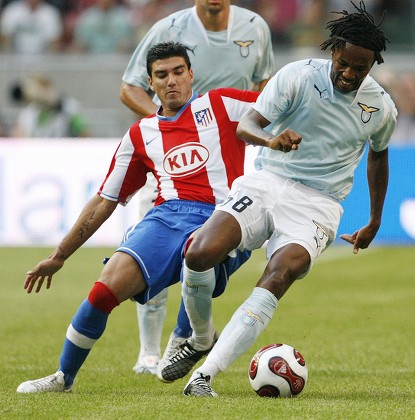 Christian Manfredini Lazio Jose Antonio Reyes Editorial Stock Photo ...