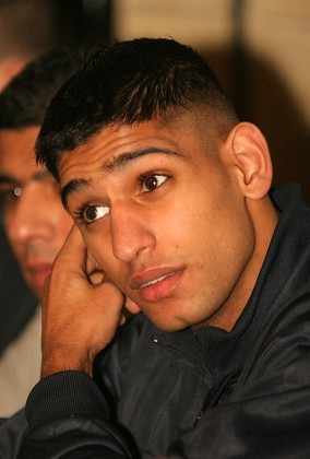 Amir Khan Scratches Side His Face Editorial Stock Photo - Stock Image ...