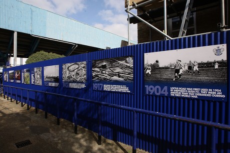 Wide Shot Timeline Panels On Fence Editorial Stock Photo - Stock Image ...