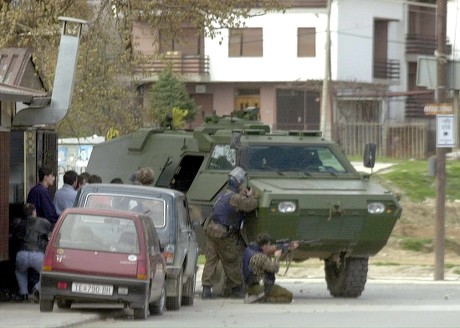 Tetovo Macedonia Macedonian Special Police Take Editorial Stock Photo ...