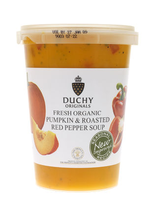 Duchy Originals Pumpkin Red Pepper Soup Editorial Stock Photo - Stock ...