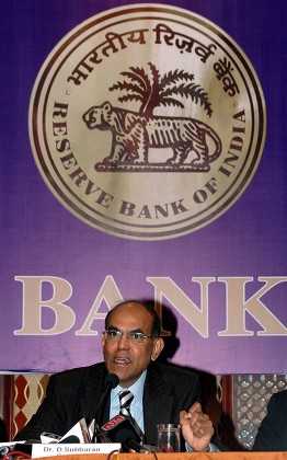 Governor Reserve Bank India Rbi Duvvuri Editorial Stock Photo - Stock ...