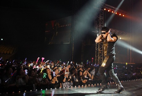 Kpop Singer Rain Performs During His Editorial Stock Photo - Stock ...