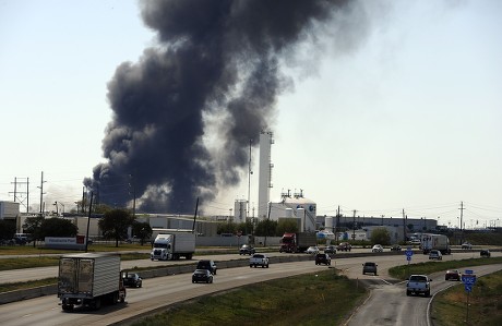 Smoke Comes Large Chemical Fire Magnablend Editorial Stock Photo ...