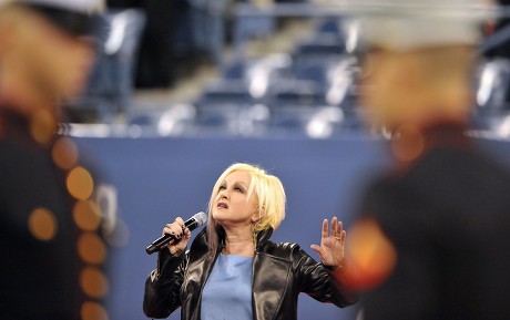 Us Singer Cyndi Lauper Performs National Editorial Stock Photo - Stock ...