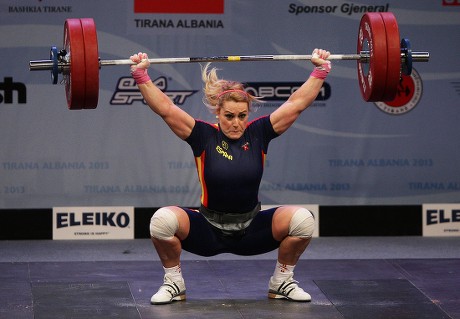 Lidia Valentin Spain Competes Snatch Discipline Editorial Stock Photo ...