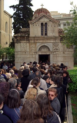 Troops Salute During Funeral Famous Greek Editorial Stock Photo - Stock ...