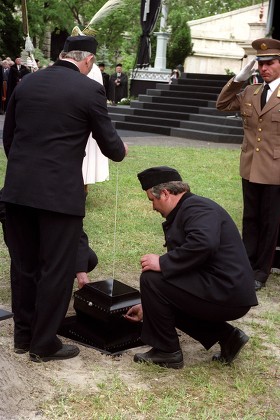 Servicemen Take Remains Count Istvan Bethlen Editorial Stock Photo ...