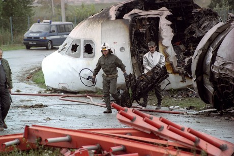 Firefighters Work Lufthansa Plane Crashed Wasaw Editorial Stock Photo ...
