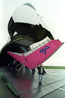 Deltaplan Taken Out Huge Antonov An225 Editorial Stock Photo - Stock ...