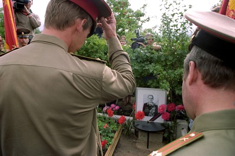 Russian Officers Take Part Funeral Marshal Editorial Stock Photo ...