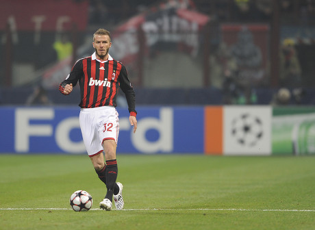 David Beckham Ac Milan Italy Milan Editorial Stock Photo - Stock Image ...