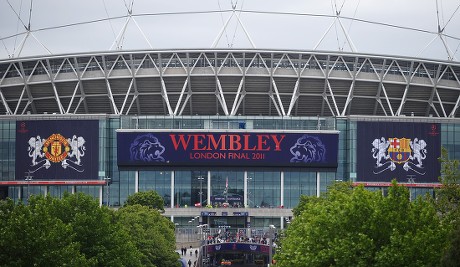 General View Wembley Stadium Teams Line Editorial Stock Photo - Stock ...