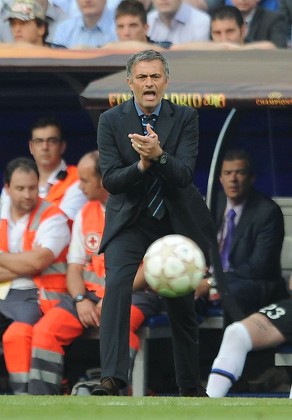 Internazionale Manager Jose Mourinho Spain Madrid Editorial Stock Photo ...