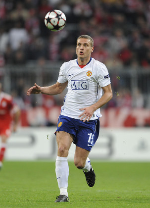 Nemanja Vidic Manchester United Germany Munich Editorial Stock Photo ...