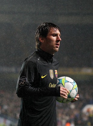 Lionel Messi Fc Barcelona Pouring Rain Editorial Stock Photo - Stock ...